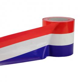 Oranje wit afzetlint